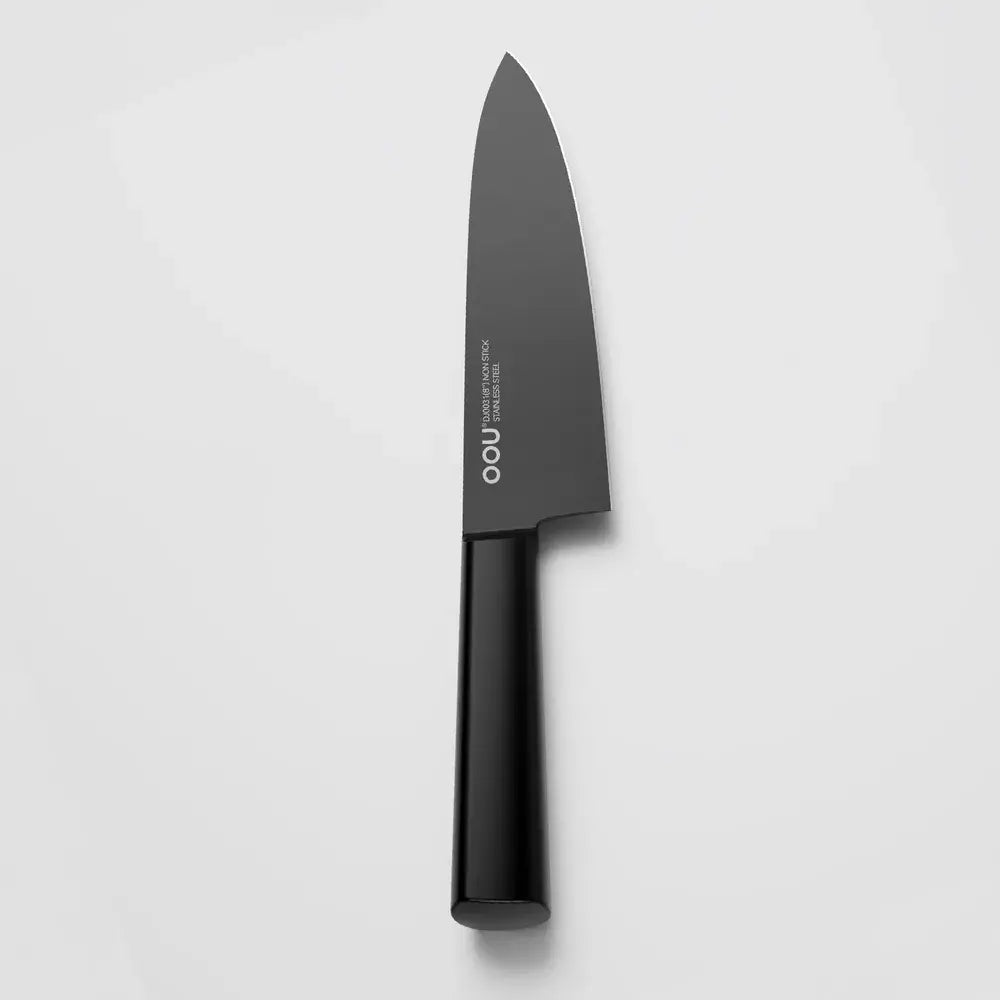 OOU® Black Blade Series | Tactical-Grade Kitchen Knives with Non ...